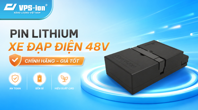 Pin Lithium Xe Đạp Điện 48v Chính Hãng, Giá Tốt